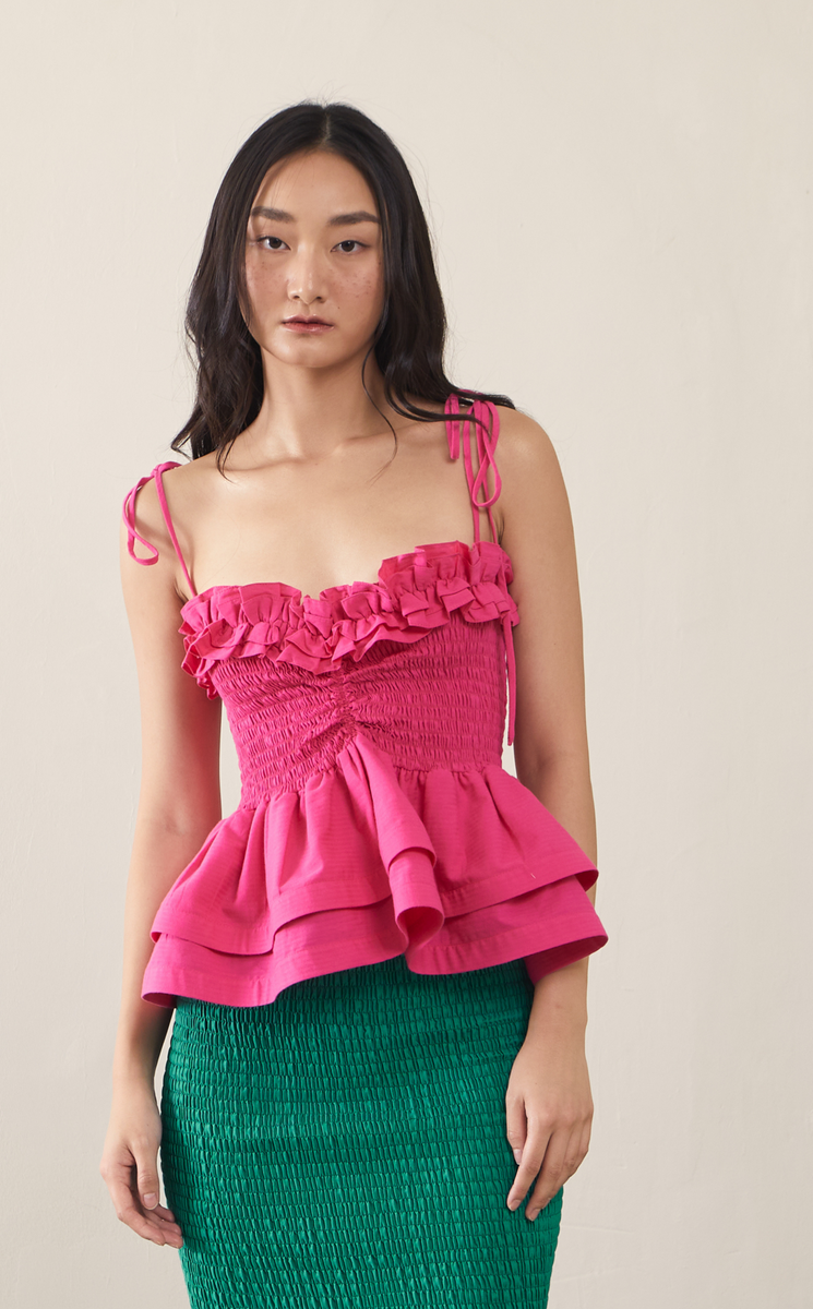 NAMIBIA TOP - HOT PINK – YongStudio